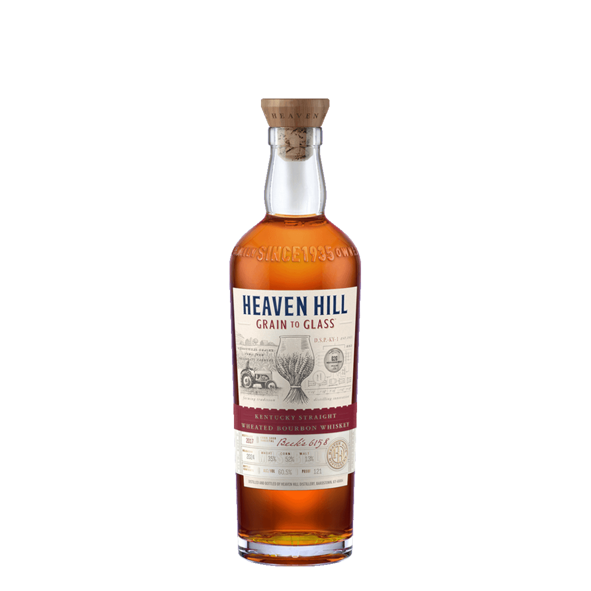 Heaven Hill Grain to Glass Wheated Bourbon (Buy For Home Delivery)