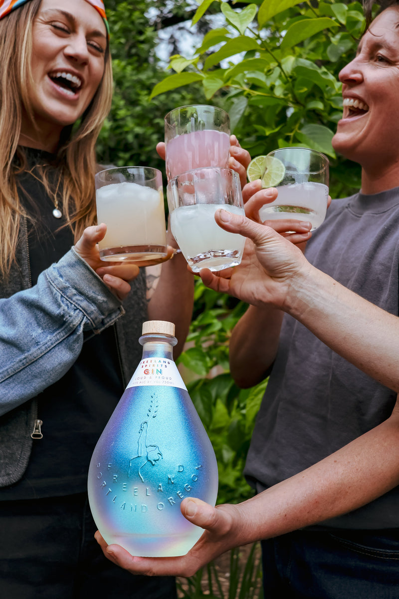 Freeland Spirts Gin (Limited Edition Pride Bottle) (Buy For Home Delivery)